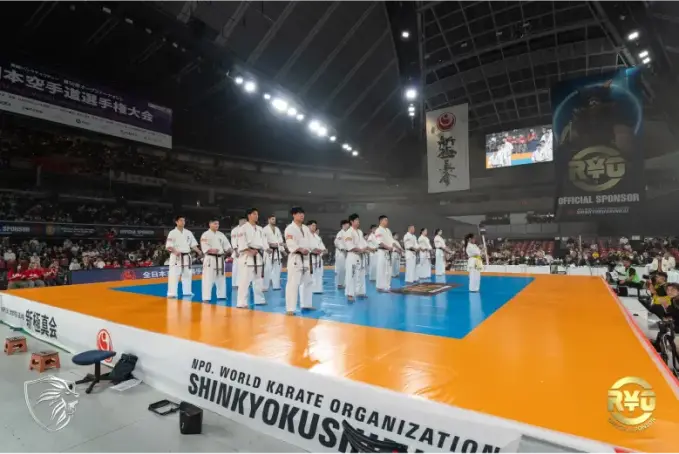 Exciting moments at the 56th Japan Open Karate Championship
